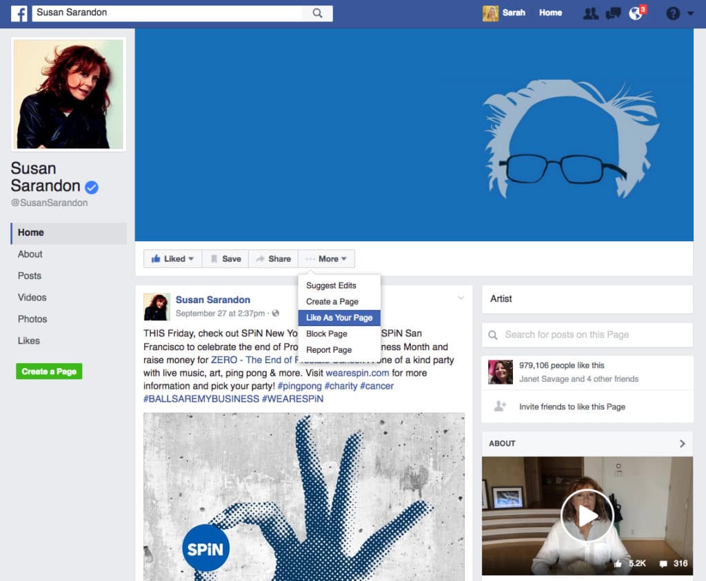 How do you refer to and create a link to a Facebook Business Page in ...